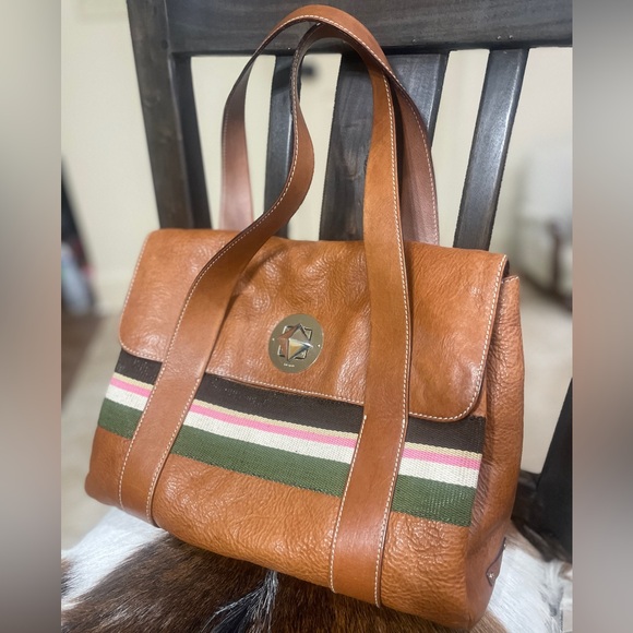 kate spade | Bags | Vintage Kate Spade Sienna Hadley Brown Leather ...